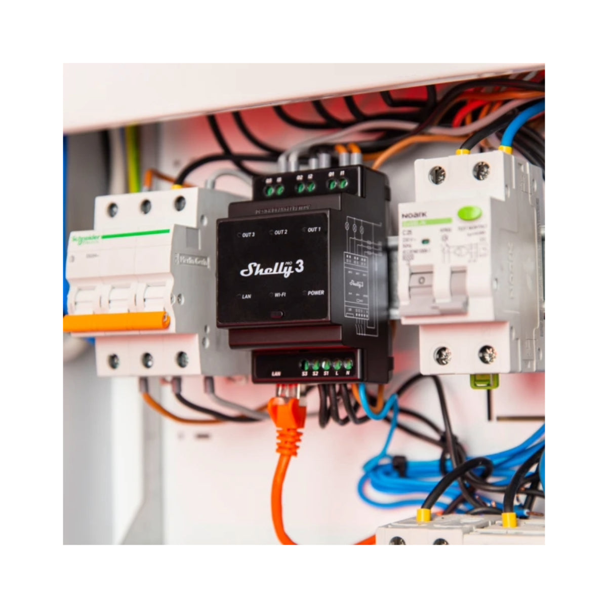 Shelly Pro 3 - Powerful 3-Channel Relay for Pro Automation – BLUi ...