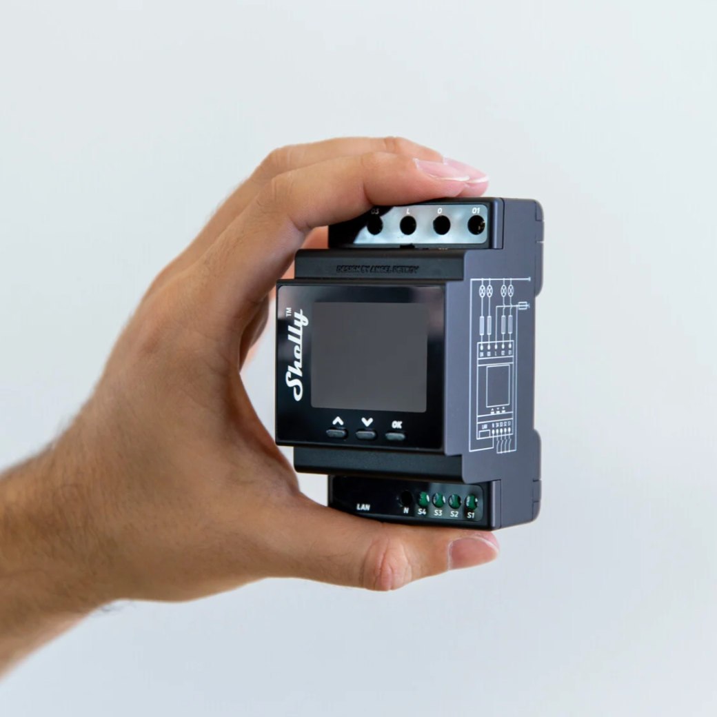 Shelly Pro 4pm | Shelly Switches – BLUi Security Australia