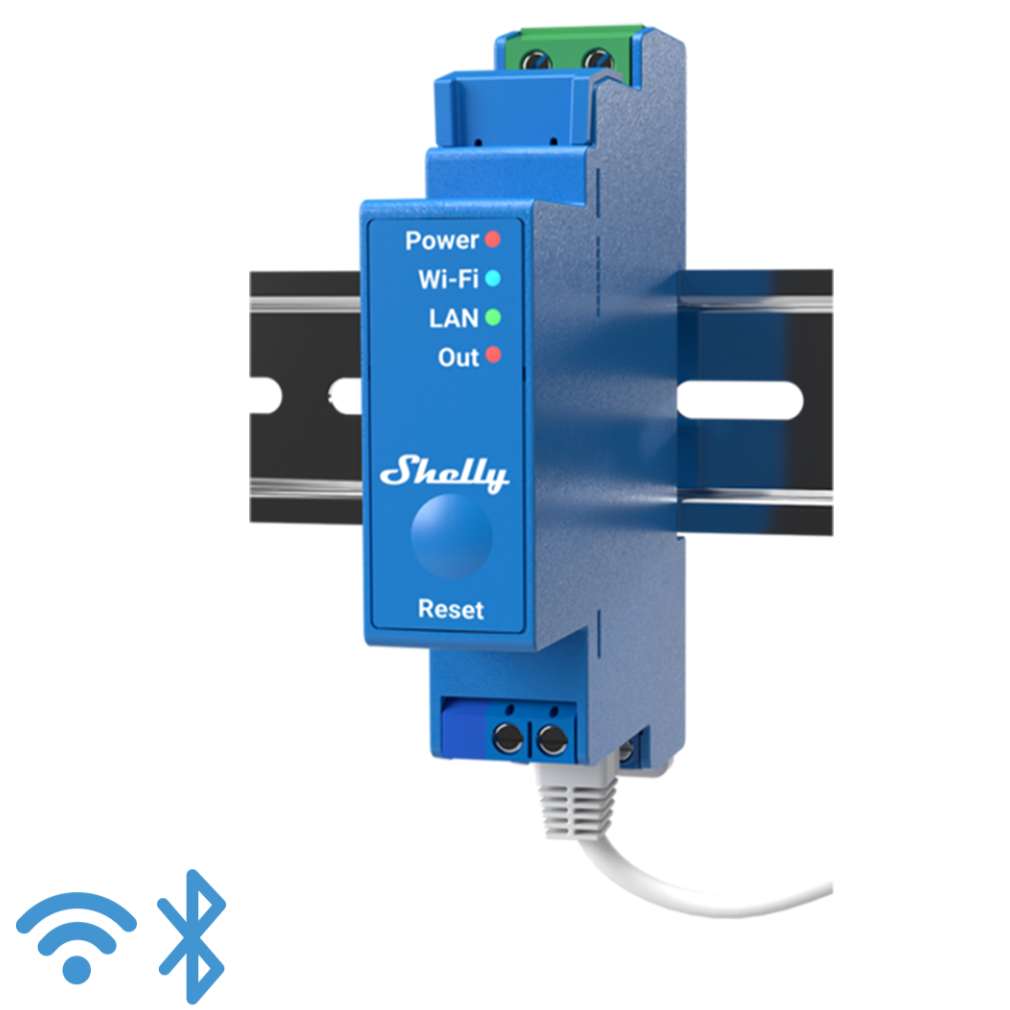 Shelly Pro 1 | Shelly Switches – BLUi Security Australia
