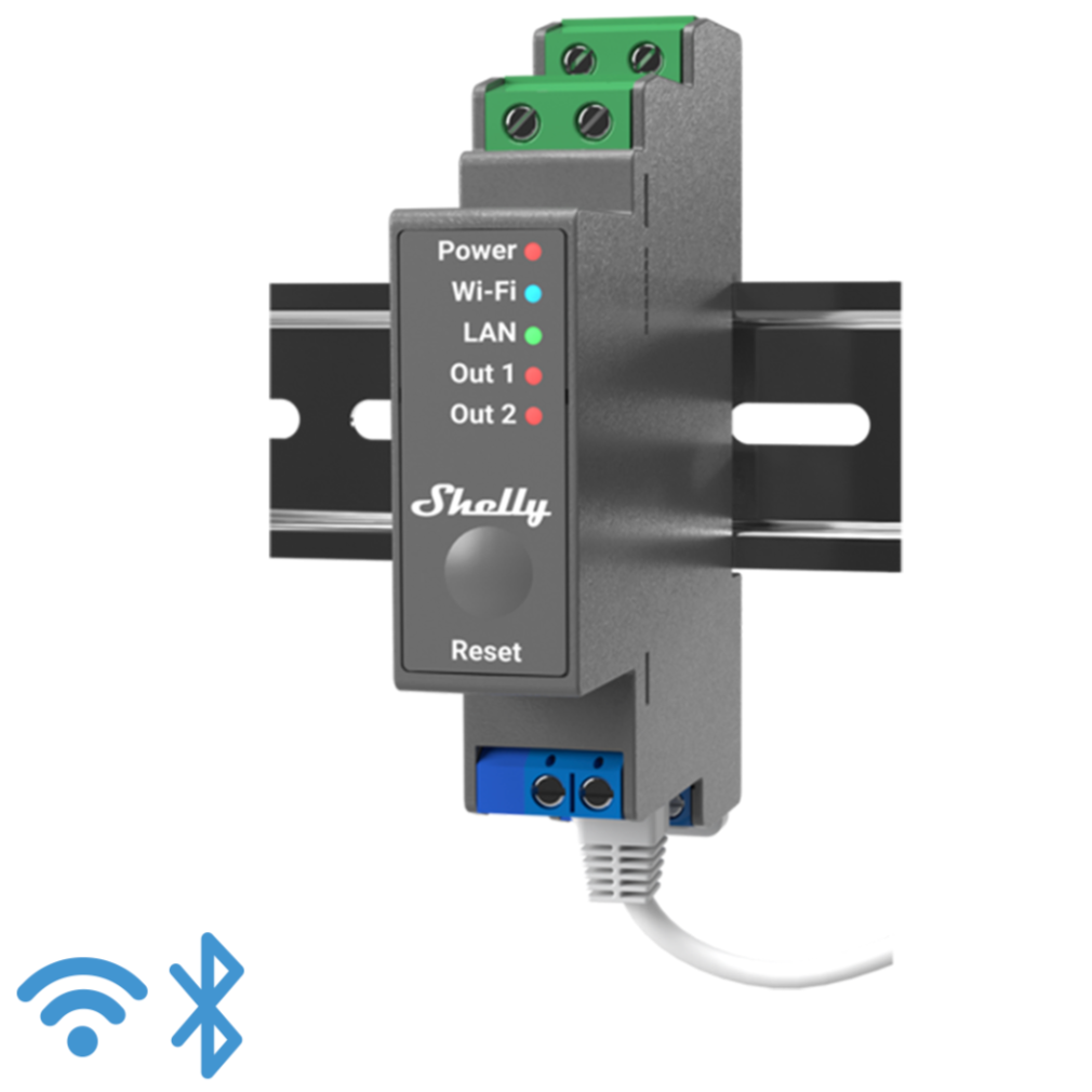 Shelly Pro 2 | Shelly Switches – BLUi Security Australia