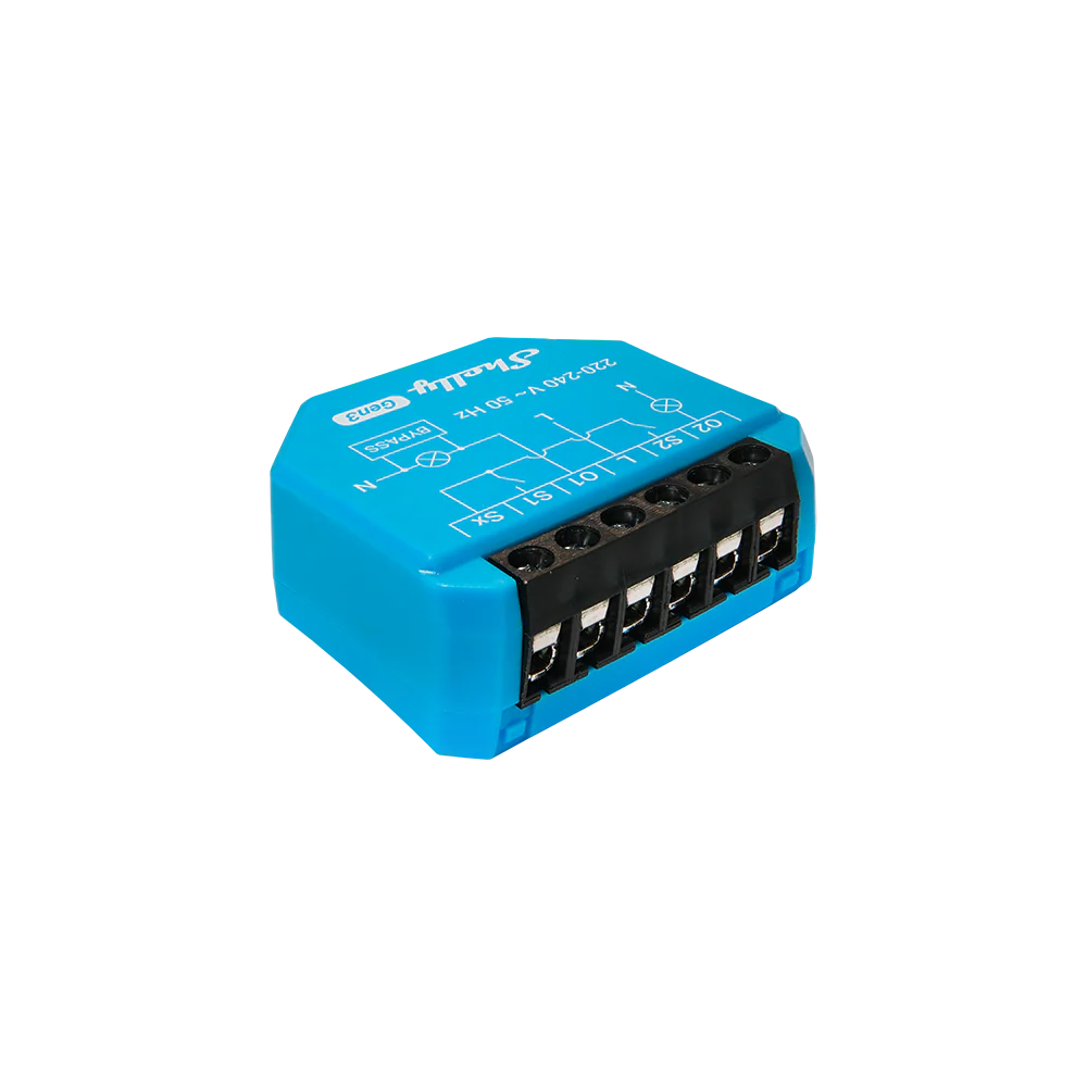 Shelly 2L Gen3 Dual Smart Switch | No Neutral Wire Required – BLUi ...