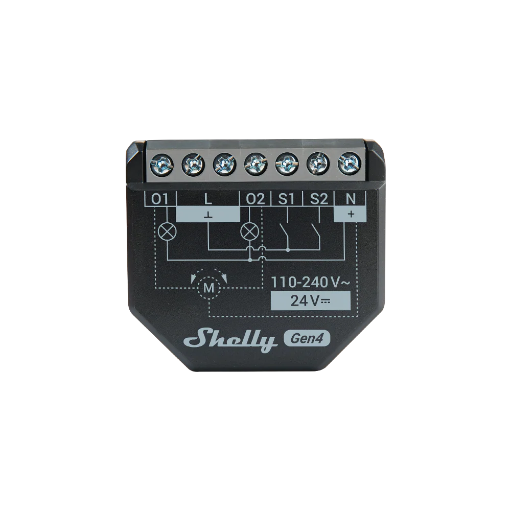 Shelly 2PM Gen 4 – Dual-Channel Smart Switch & Cover Control – BLUi ...