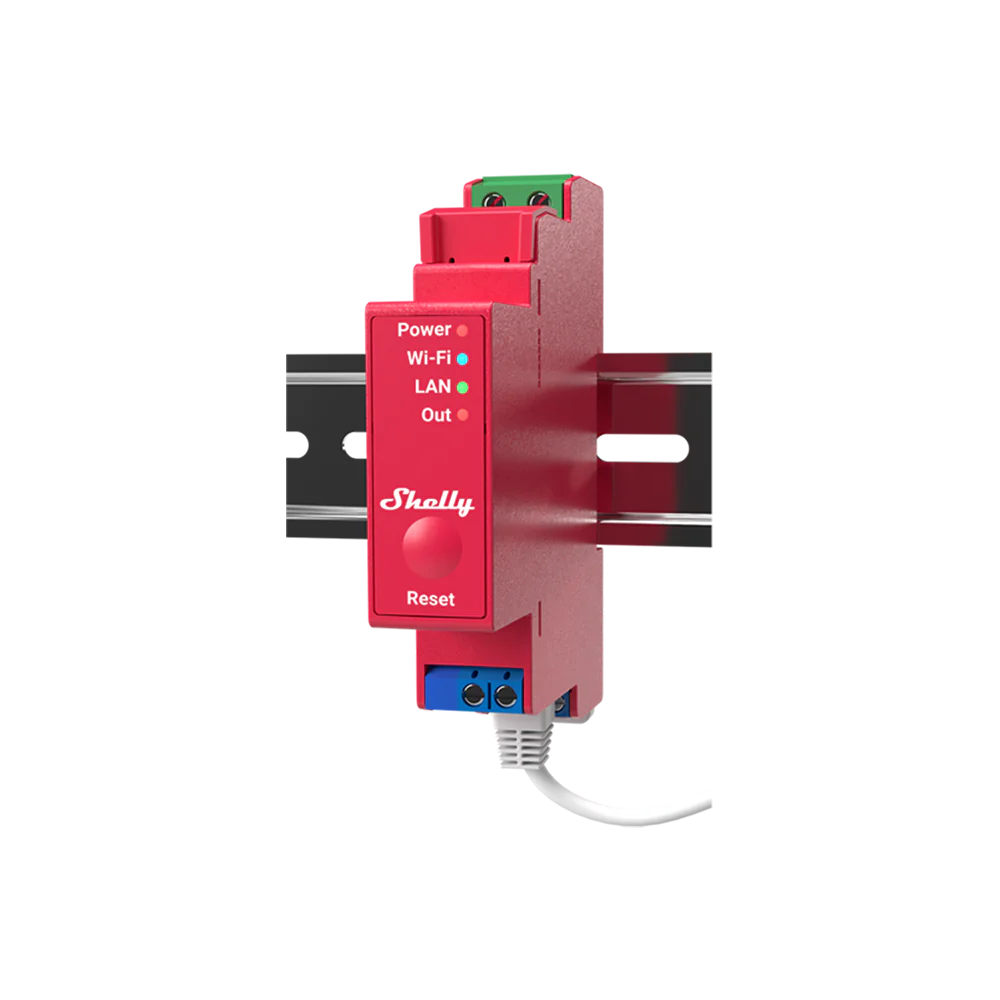Shelly Pro 1PM | Smart Relay with Power Monitoring – BLUi Security ...