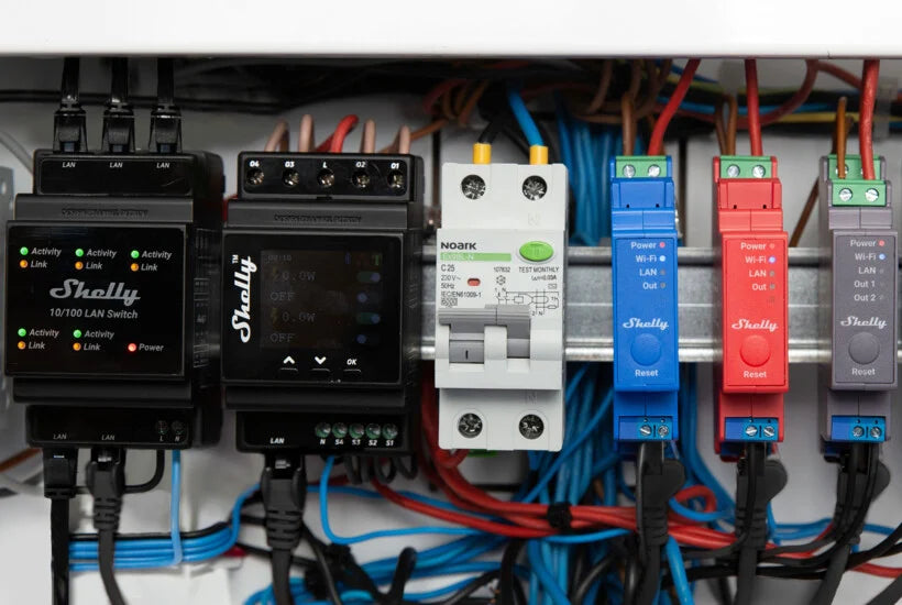 Shelly Pro 1 | Shelly Switches – BLUi Security Australia
