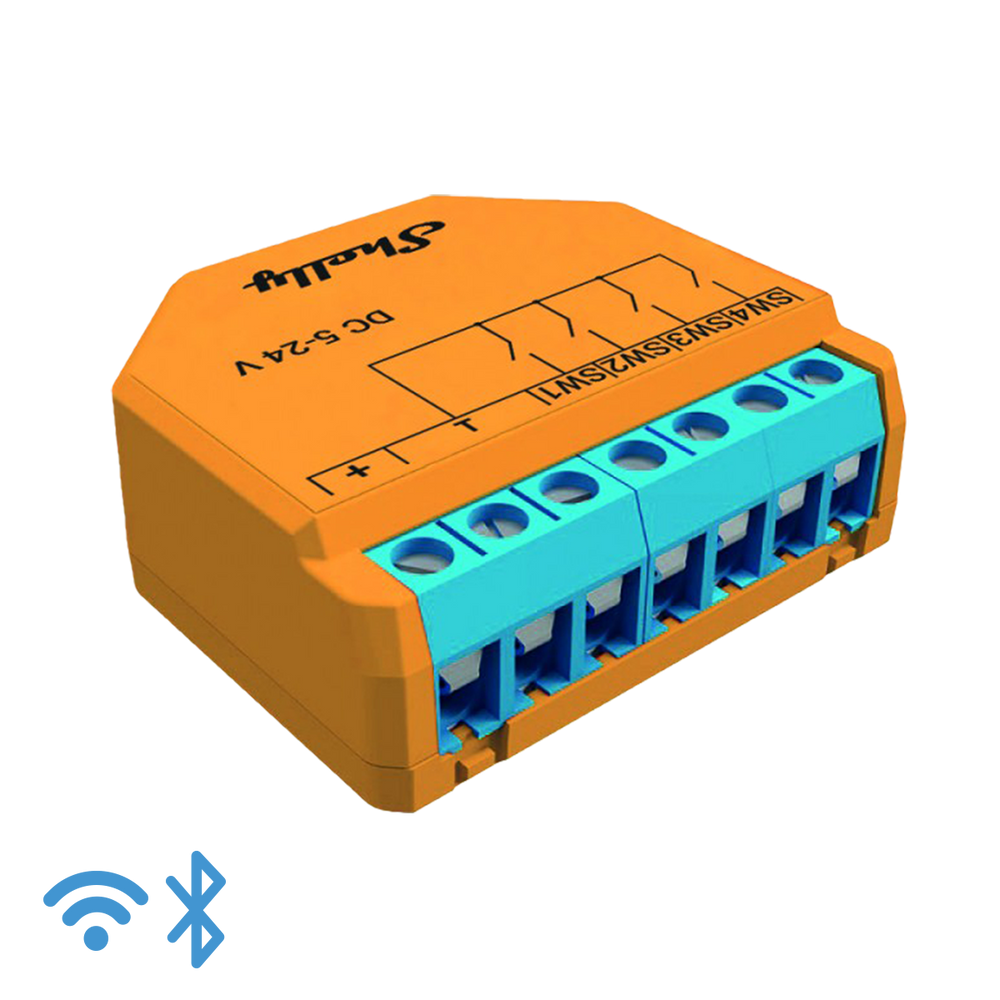 Shelly Plus i4 DC | Shelly Switches – BLUi Security Australia