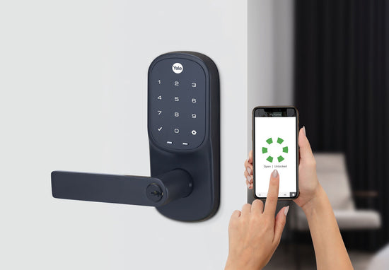 Yale Assure Keyed Lever – Smart Keypad Lever Lock with App & HomeKit ...