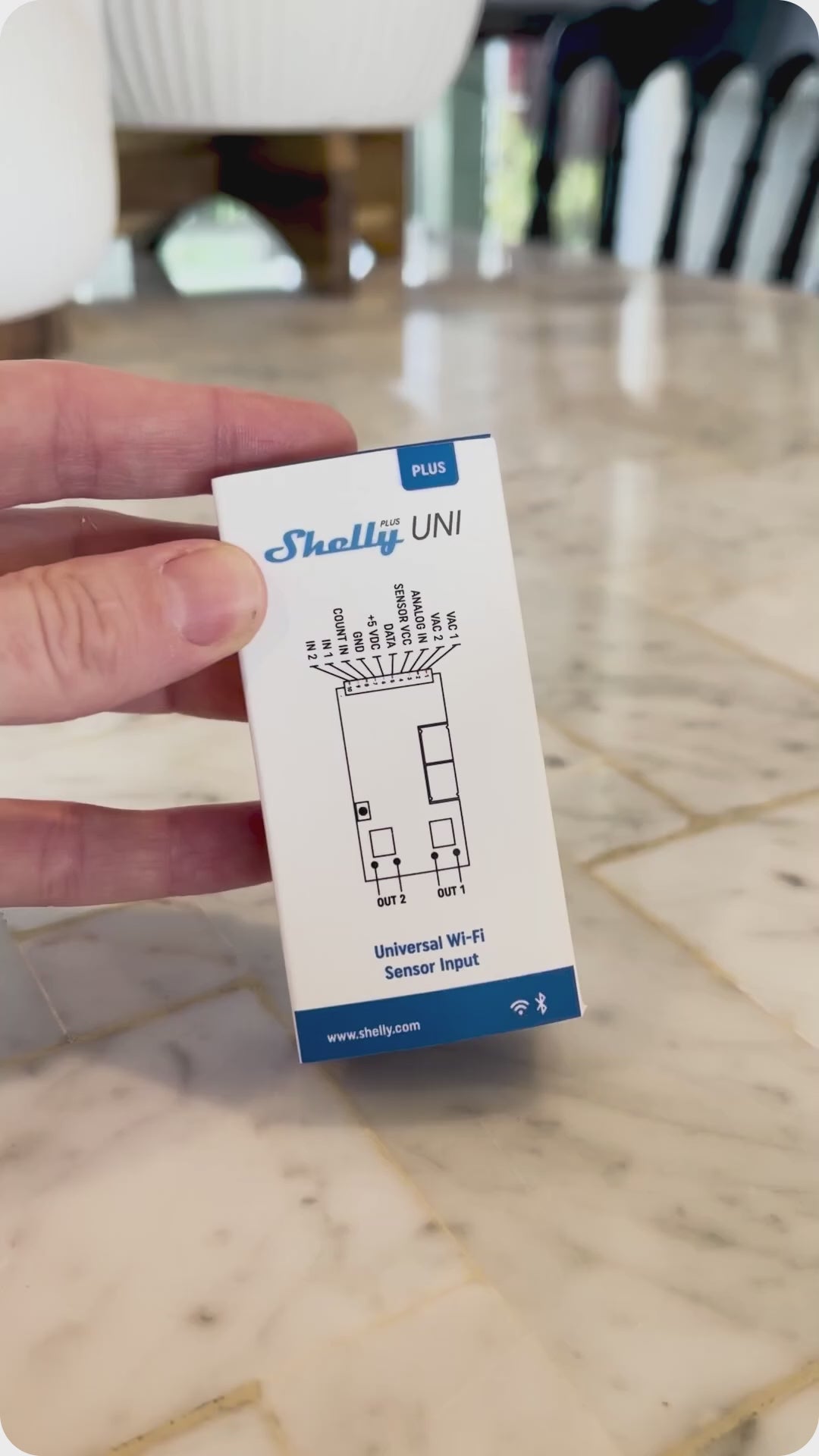 Shelly Uni Plus | Smart Appliance Control & Energy Monitoring – BLUi ...